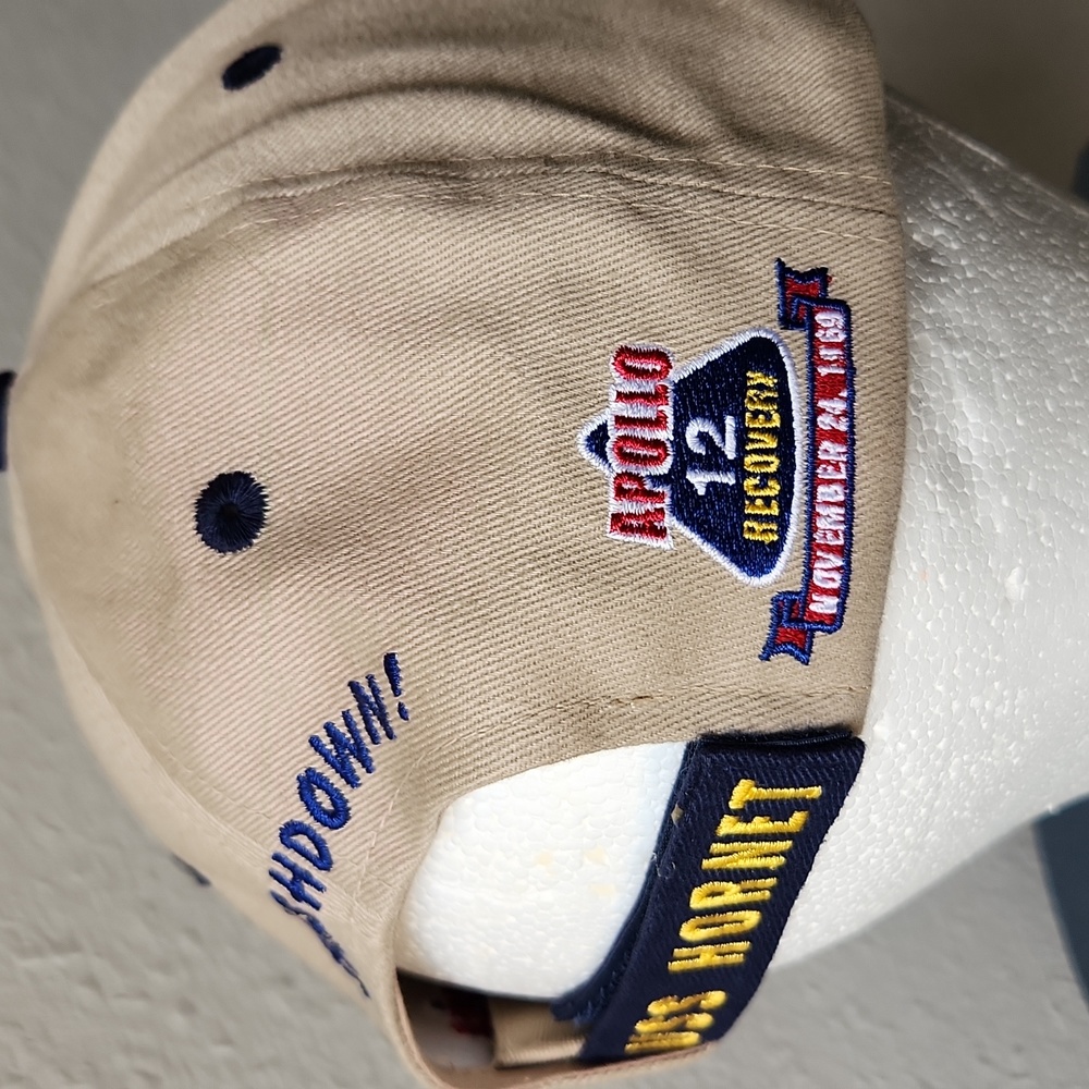 Uss Hornet Apollo Recovery Ship Cap / Hat - Gem